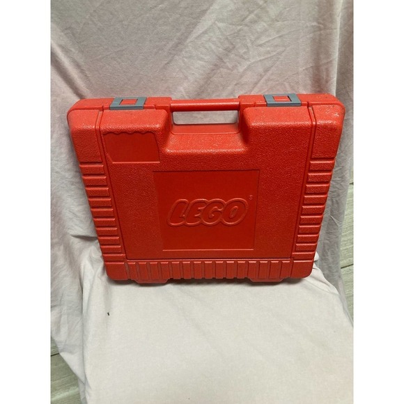 Lego | Toys | Vintage Lego Red Carrying Case 3 X 95 With Assorted Legos ...